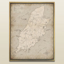 MAP OF ISLE OF MAN – Royale Maps Cartography